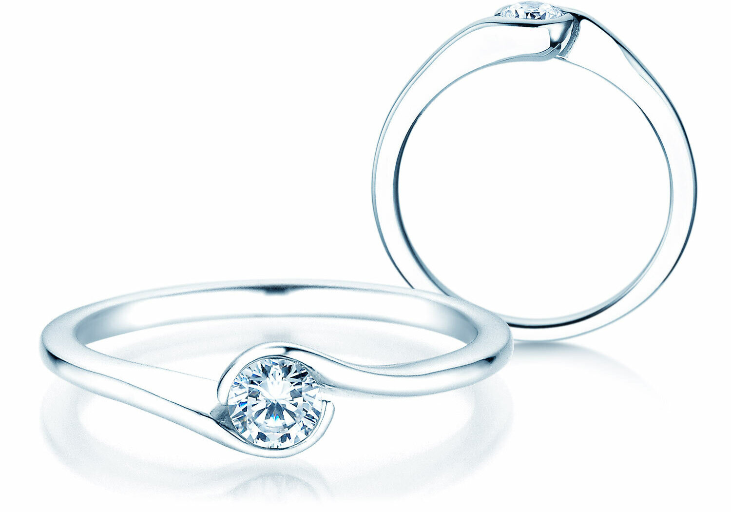 Diamond rings handcrafted in Germany