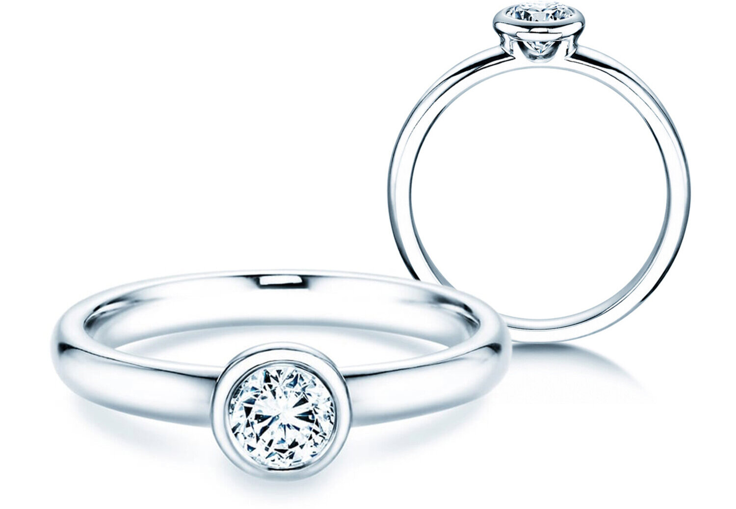 Diamond rings handcrafted in Germany