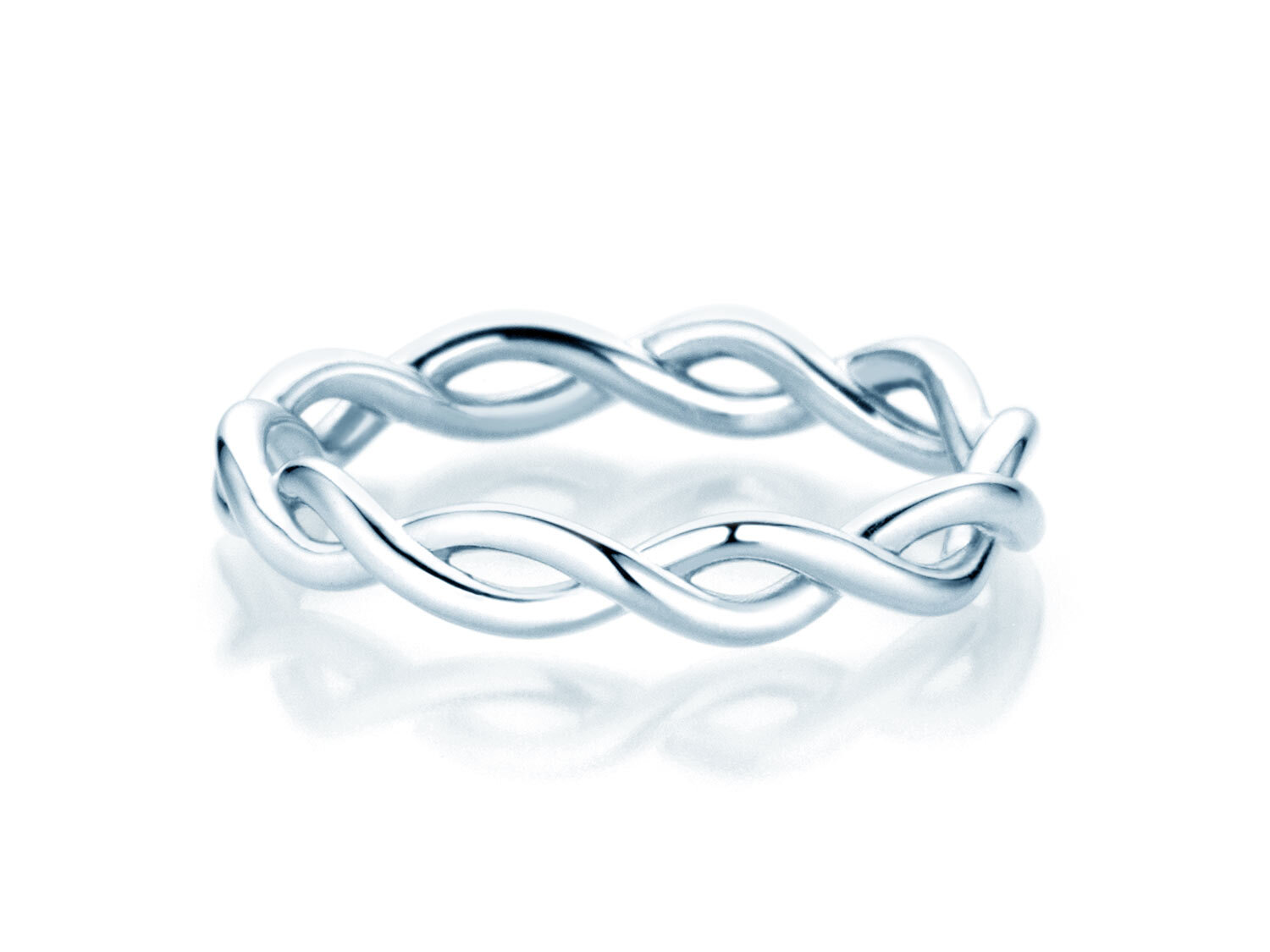 Women's ring Infinity Curve | HANDMADE-ENGAGEMENTRINGS.com